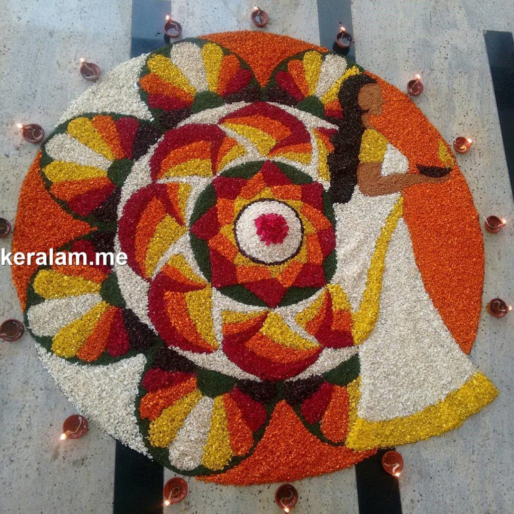 Onam Pookalam Design Gallery - 3 - Keralam, Kerala Tourism, Kerala